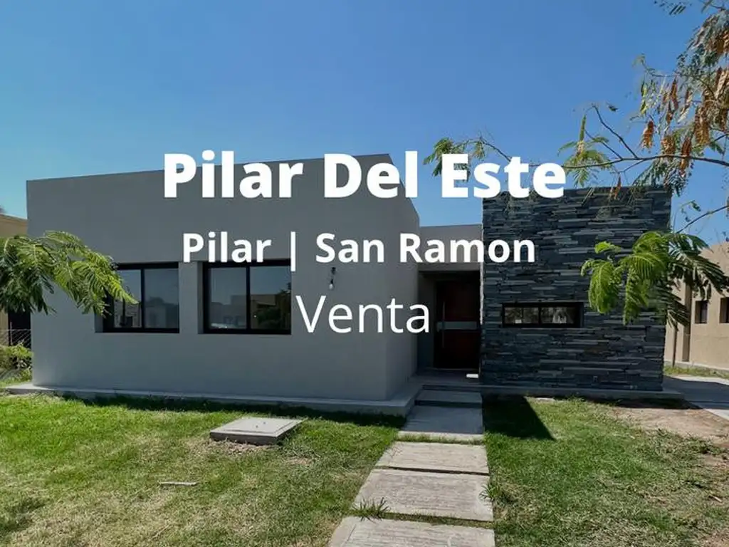 Casa Venta 4 ambientes a estrenar, 128m2, San Ramon 200, Pilar del Este ...
