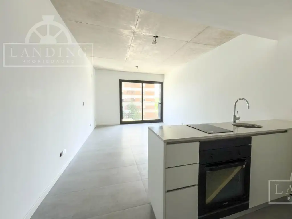 Venta Departamento a estrenar monoambiente, con balcón, Lateral, Departamento Monombiente ...