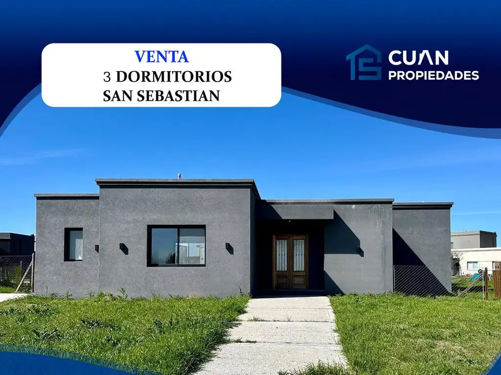 Venta Casa a estrenar 3 dormitorios, 2 cocheras, 150m2, San Sebastian Area 5, San Sebastian ...
